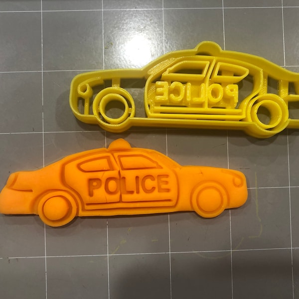 Police Car Cookies - Etsy