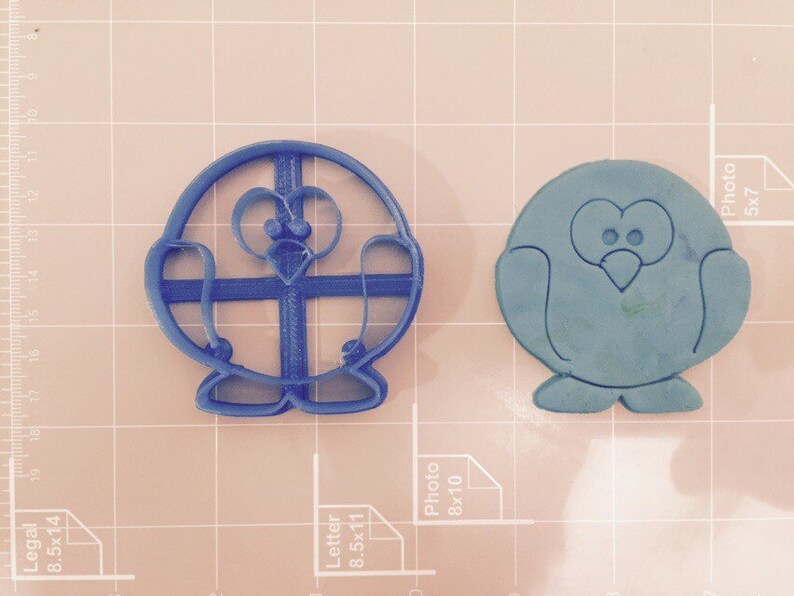 Penguin Cookie Cutter Fast Shipping Sharp Edges - Etsy