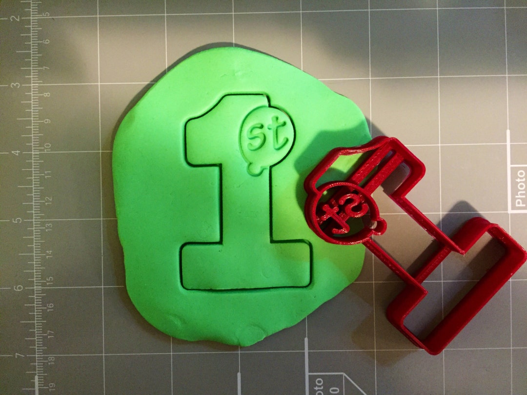 First Birthday Cookie Cutter- Fast Shipping - Sharp Edges - Exceptional ...