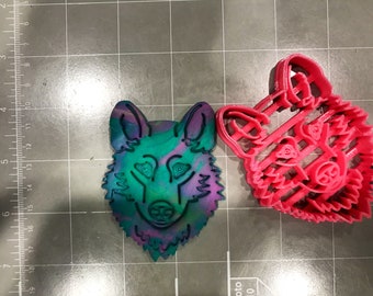 Wolf Cookie - Etsy