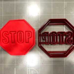 Stop Sign Cookie Cutter- Fast Shipping - Sharp Edges - Exceptional ...