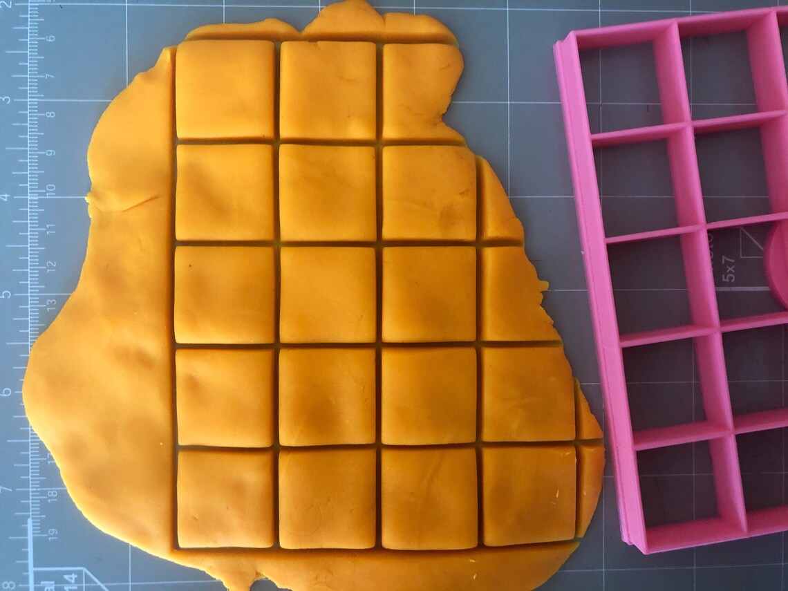 25 1 Size Squares Multi Cookie Cutter 5 X 5 in Fast - Etsy
