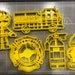 Firefighters/paramedics/fire Department Cookie Cutters (set of 5) Fast ...