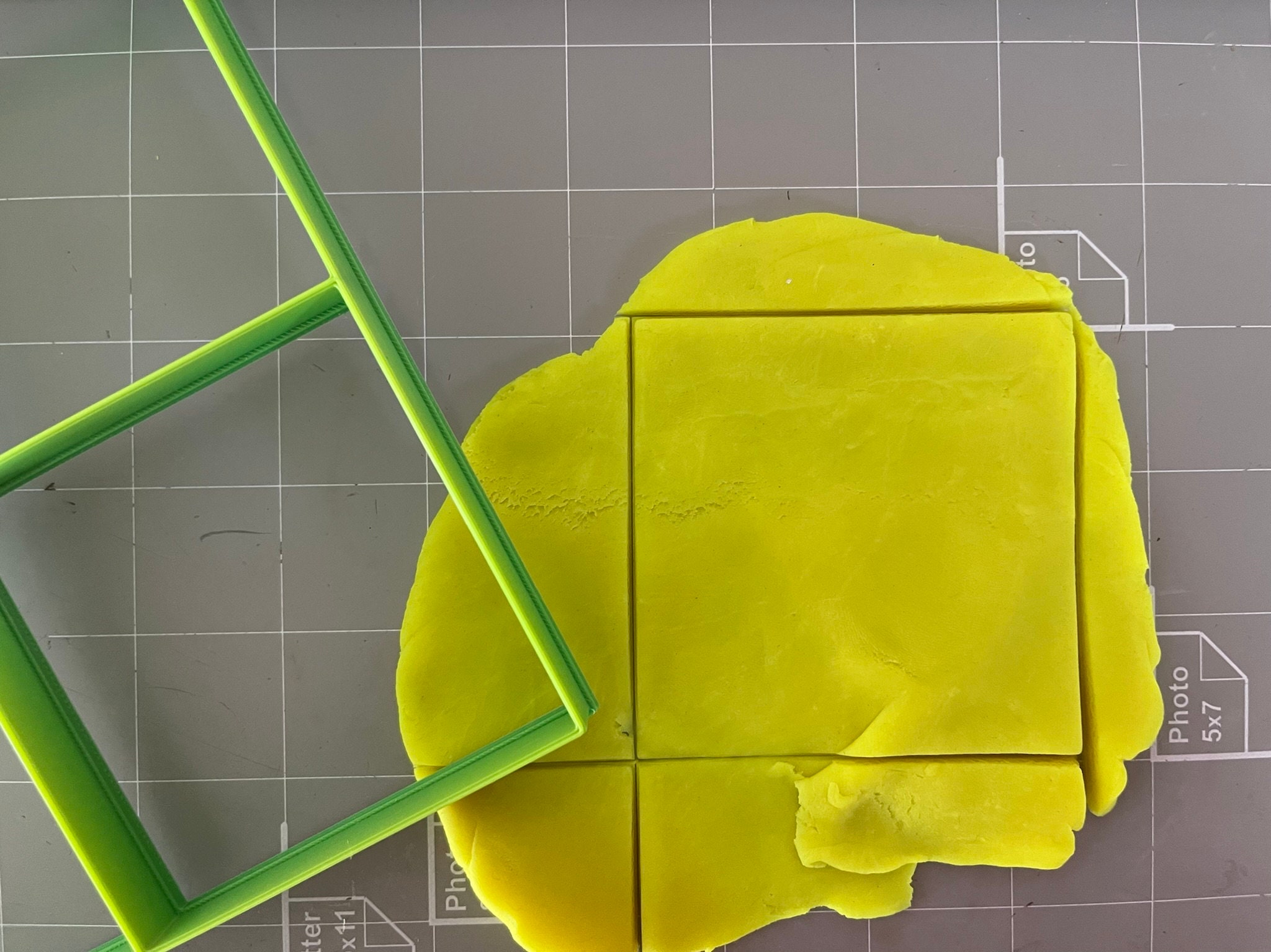 3 Inch Square Shape Multi Cutter - Fast Shipping - Sharp Edges ...