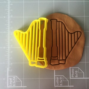 Harp Cookie Cutter- Fast Shipping - Sharp Edges - Exceptional Quality ...