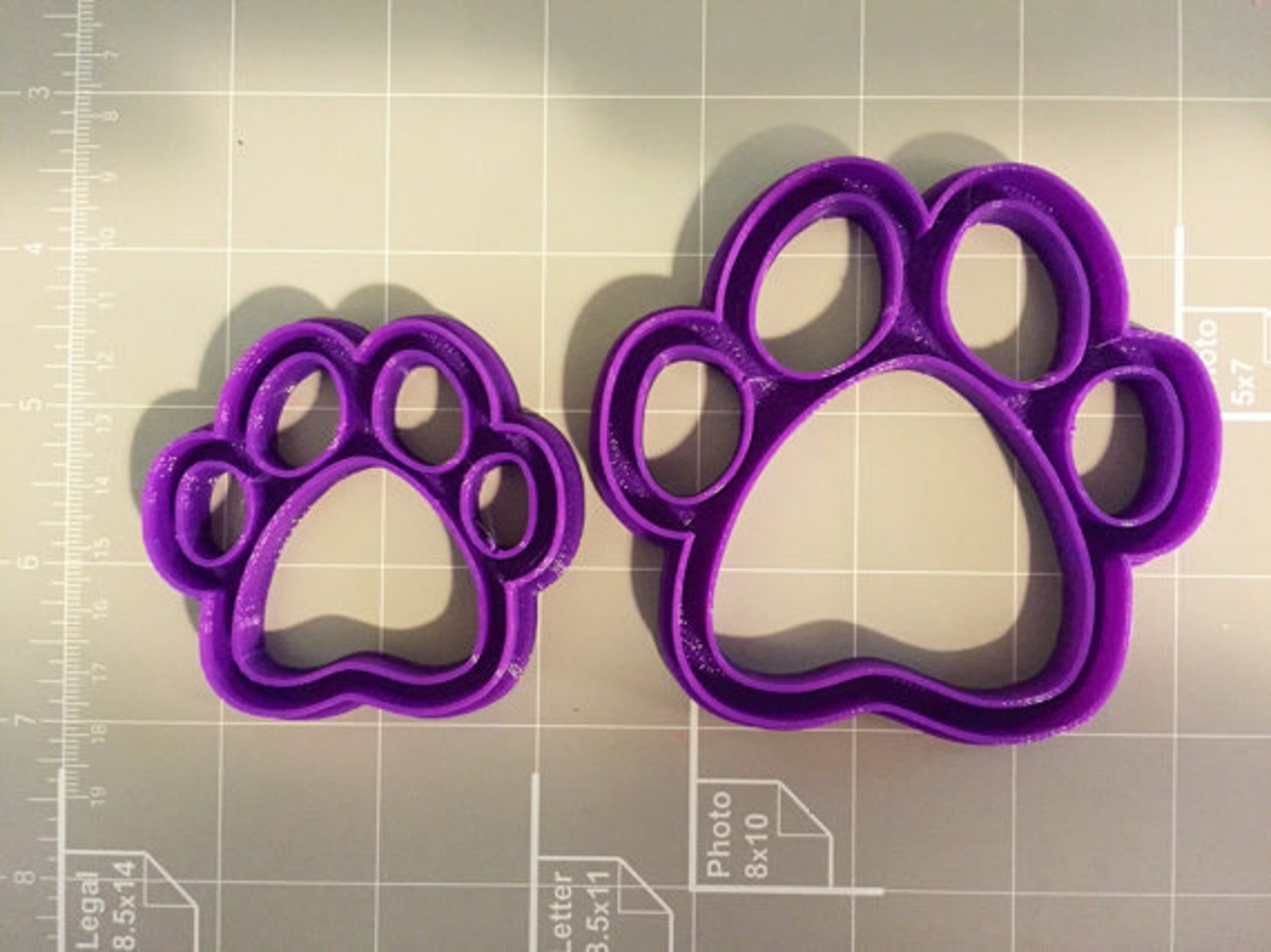 Dog Paw Cookie Cutter Choose Your Size Fast Shipping | Etsy