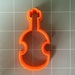 Violin Cookie Cutter Fast Shipping Sharp Edges Exceptional Quality - Etsy