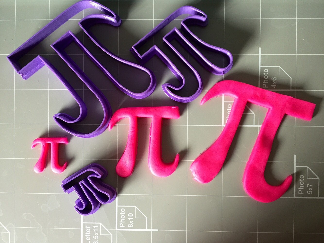 Pi Sign Cookie Cutter Select Your Size Fast Shipping - Etsy