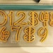 Number Zero to Nine All Numbers in Comic Font Cookie Cutter - Etsy