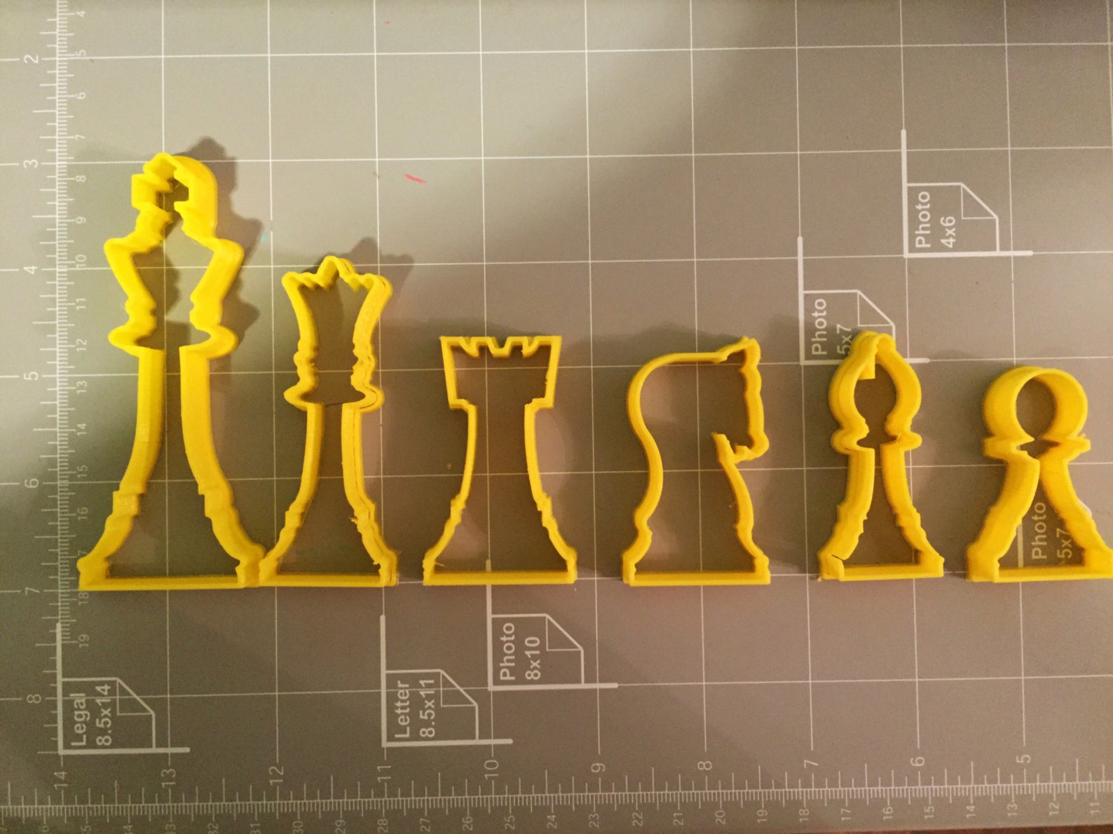 Chess Cookie Cutter- Fast Shipping - Sharp Edges - Exceptional Quality ...