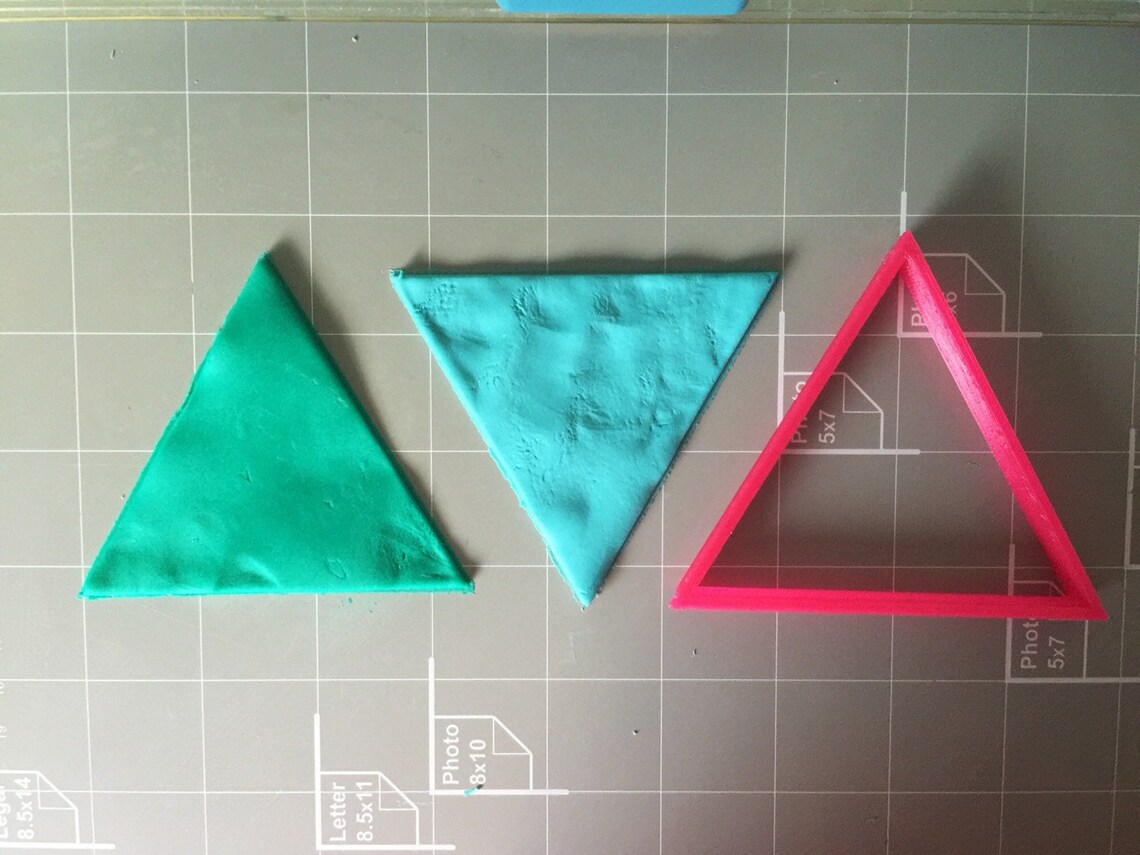 Triangle Cookie Cutter Fast Shipping Sharp Edges - Etsy