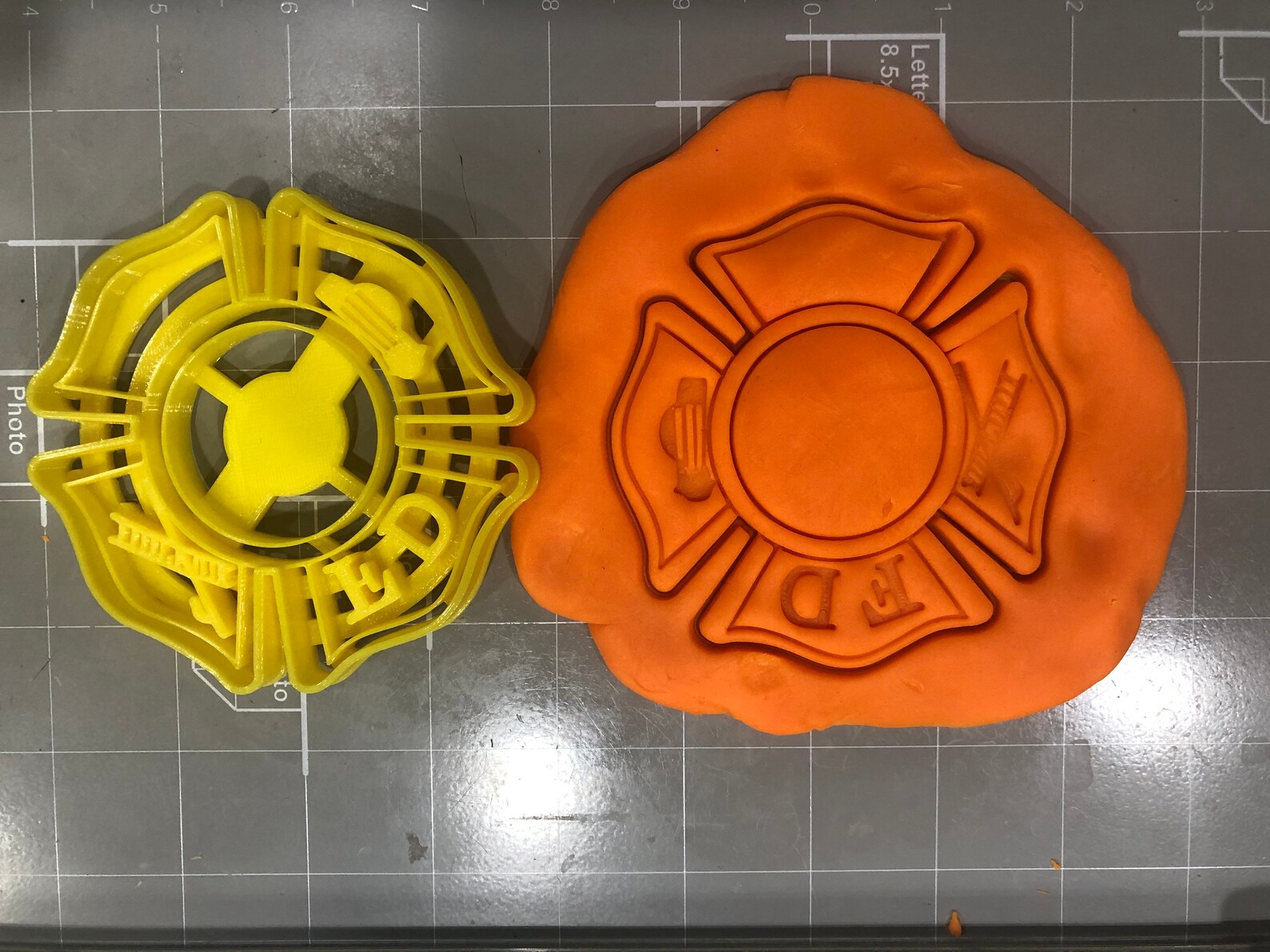 Firefighters/paramedics/fire Department Cookie Cutters (set of 5) Fast ...