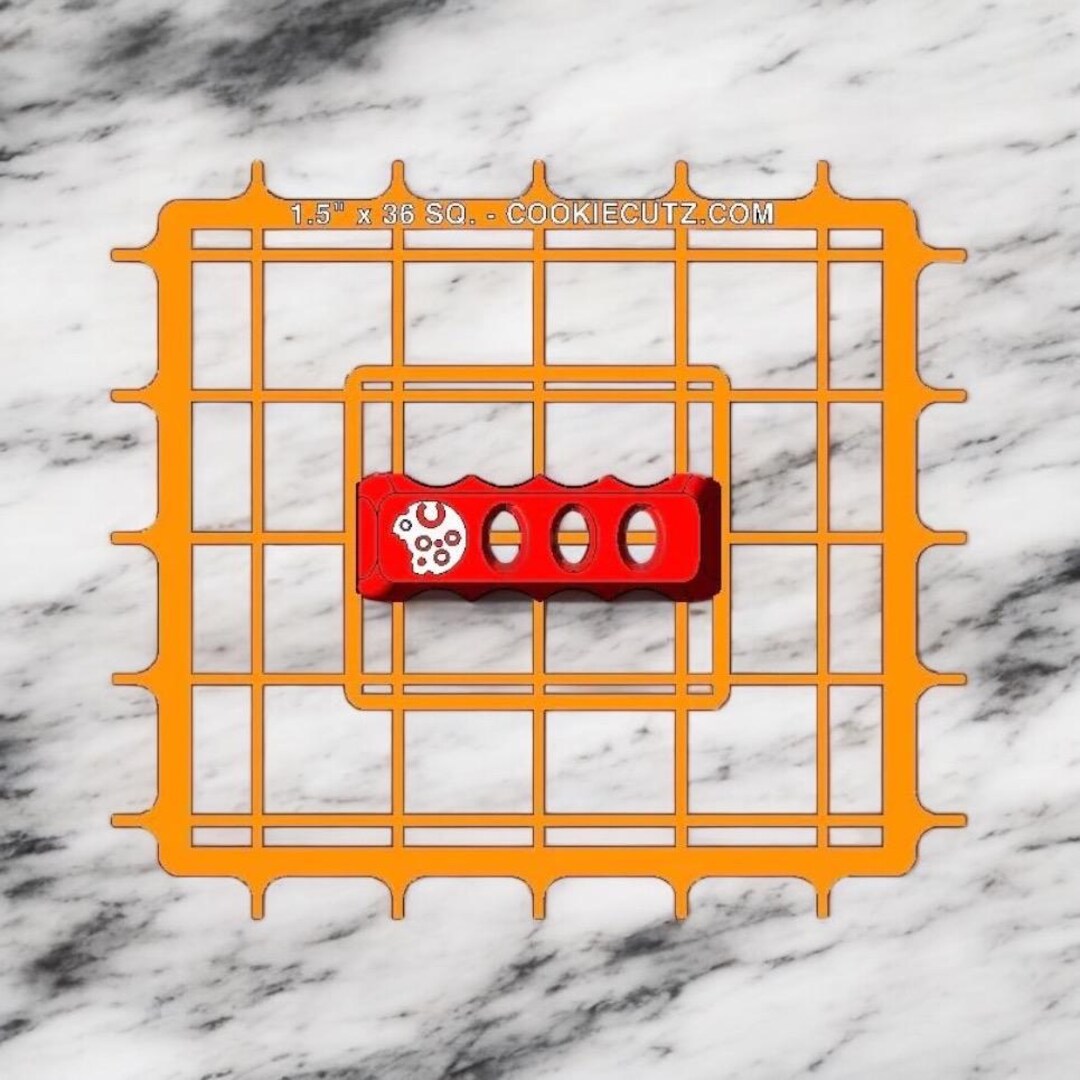 1.5”x 36 Square Multi Cutter With Handle (open Outside Edges ) - Fast ...