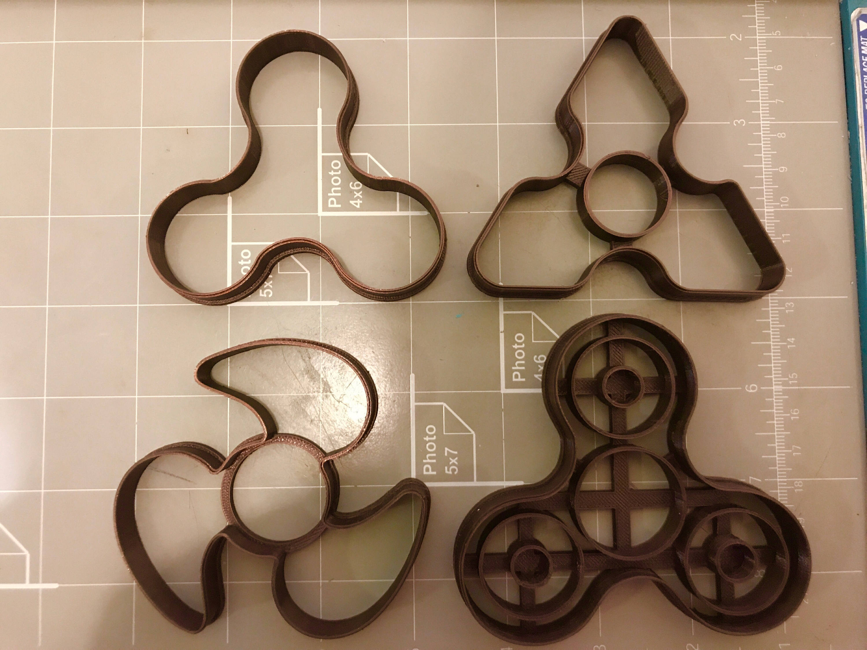 Fidget Spinner Cookie Cutter Set- Fast Shipping - Sharp Edges ...