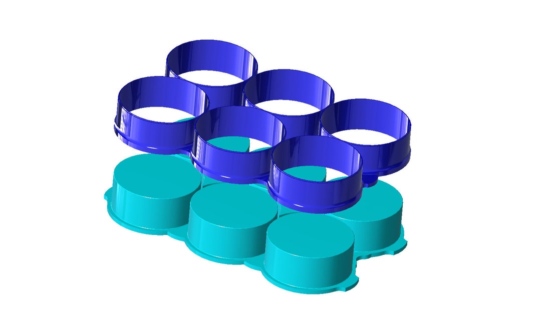 Disk Shape Cake Pops Multi Cutter - 2.5-inch X6 Circles Fast Shipping ...