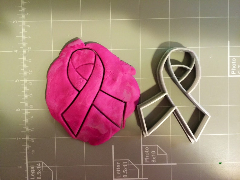 Pink Cancer Symbol Cookie Cutter Fast Shipping Sharp | Etsy