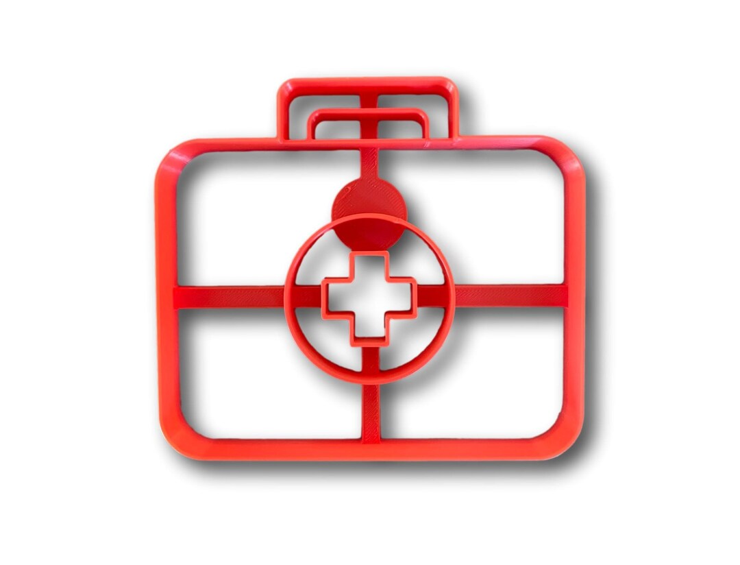First Aid Kit Bag Cookie Cutter - Fast Shipping - Sharp Edges ...