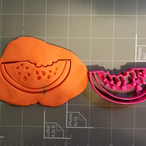 Watermelon cookie cutter Fast Shipping Sharp Edges | Etsy