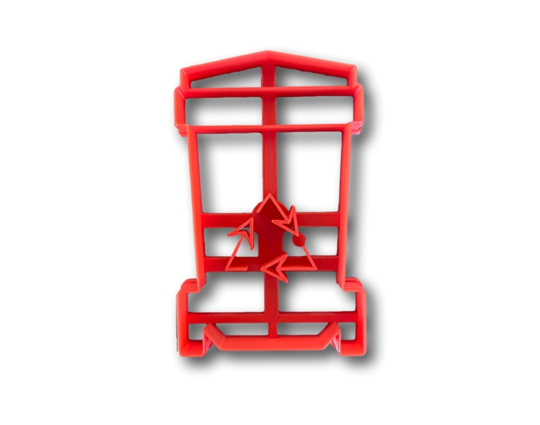 Recycle Trash Bin Waste Container Cookie Cutter - Fast Shipping - Sharp ...