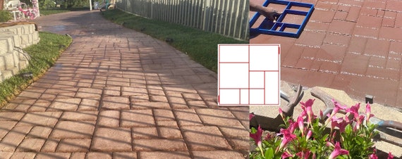 Uneven Brick Pathway