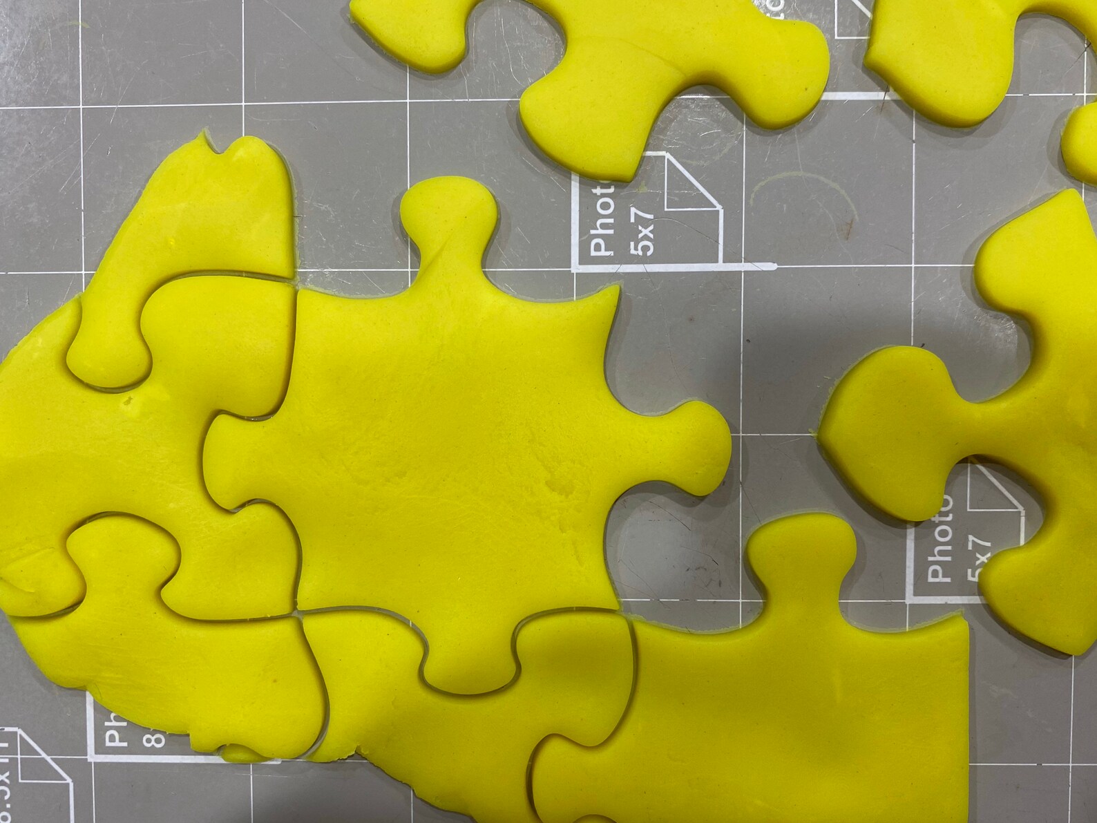 9 piezas Puzzle Forma Multi Cortador Envío Rápido Bordes - Etsy España