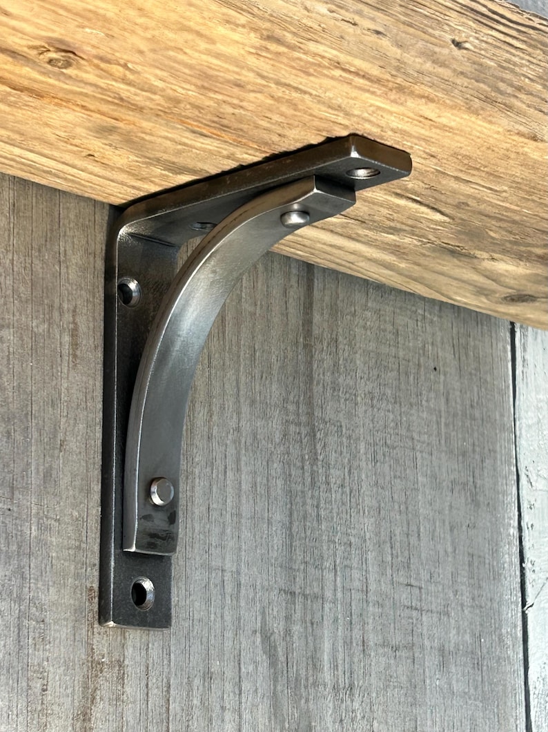 Wrought Iron Shelf Bracket or Corbel by Adirondack Blacksmith - Hand ...