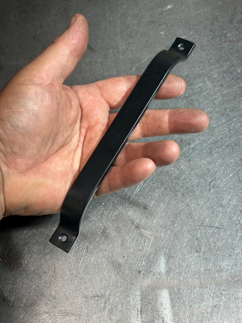 Hand Forged Cabinet and Drawer Pull - Cabinet Door Handle - Charcuterie ...