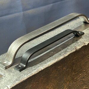 Hand Forged Cabinet and Drawer Pull - Cabinet Door Handle - Charcuterie ...