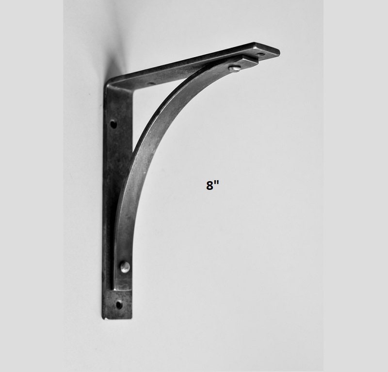 Shelf Brackets Extra-wide by Adirondack Blacksmith Iron - Etsy France