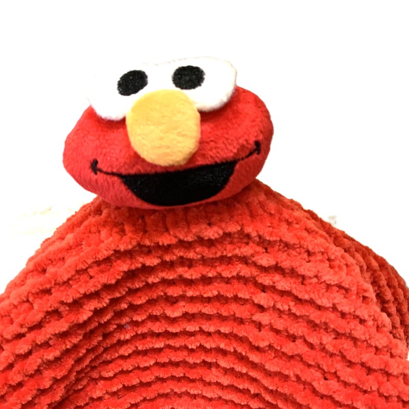 Elmo Personalized Plush - Etsy