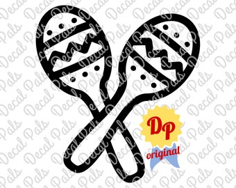 Maracas Cut File - Etsy