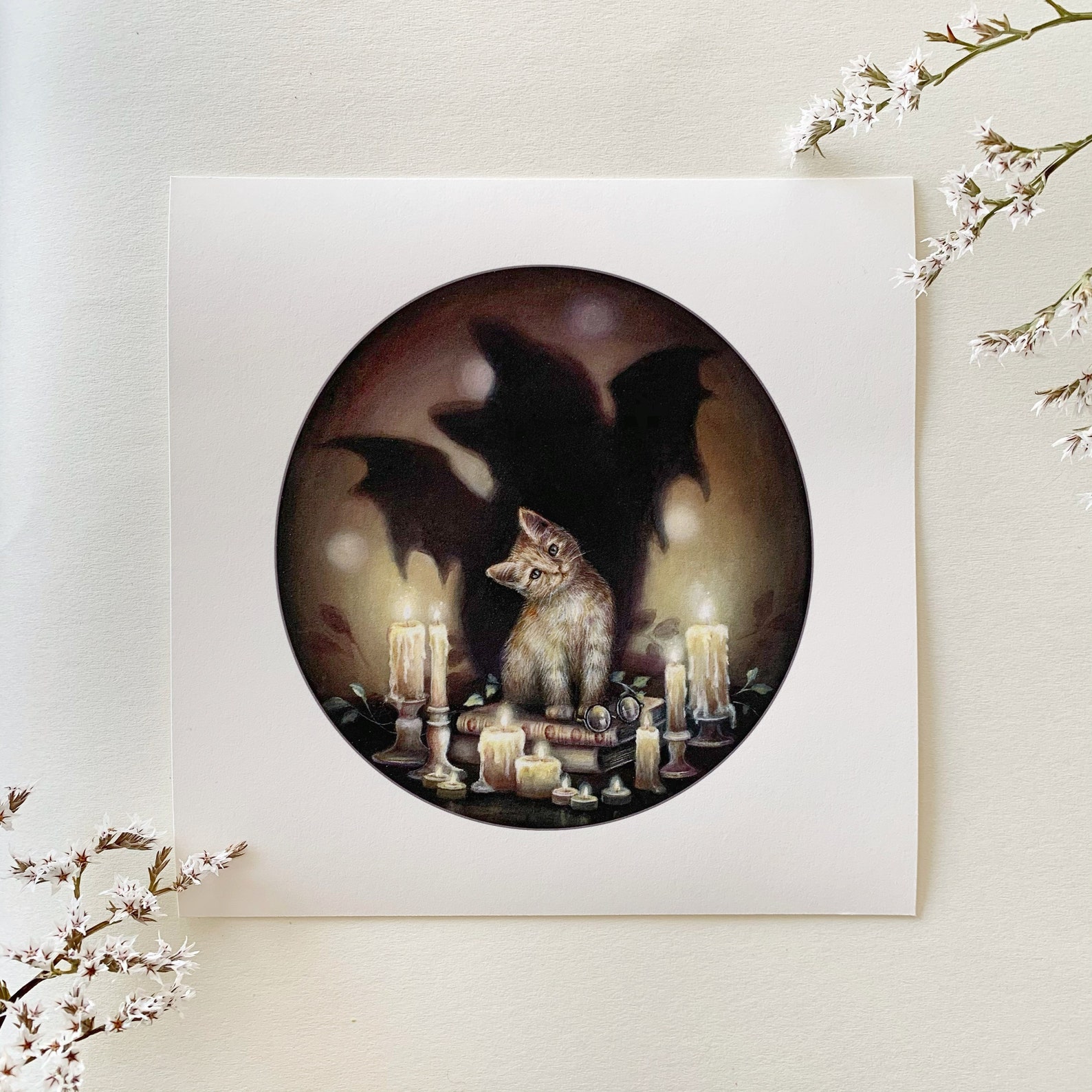If I Were a Batcat 6x6 Fine Art Print - Etsy