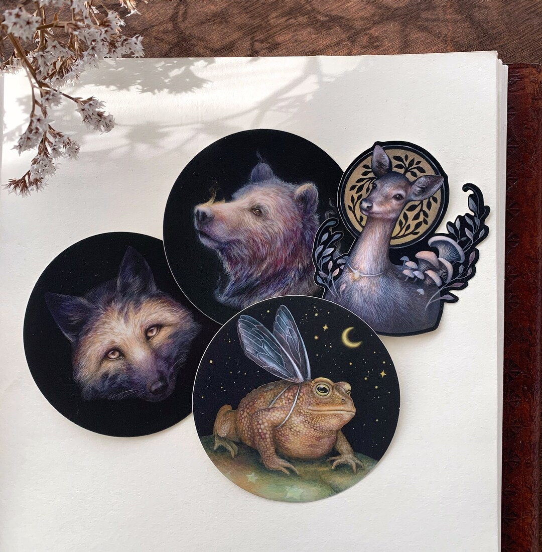 Flash Sticker Set of 4 - Etsy