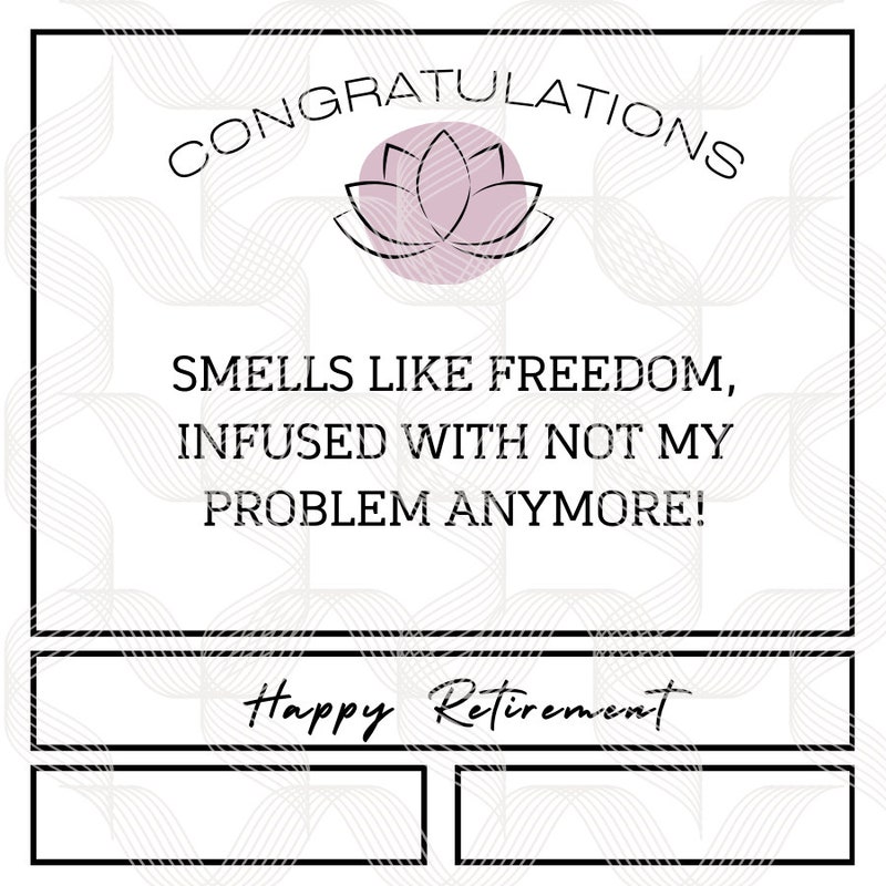 Retirement Tags - Etsy