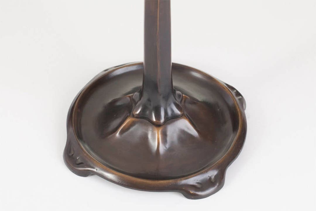 Large Stick Decorative Lamp Base. Tiffany Lamp Base. Metal Lamp Stand ...