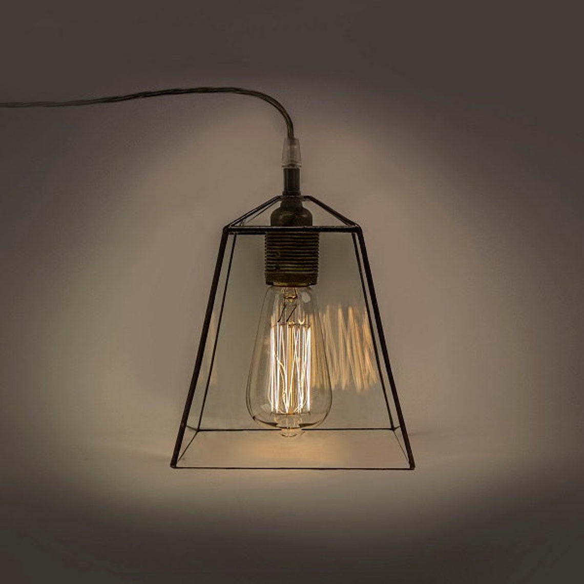 Industrial Lamp Edison Bulb Lamp Industrial Lighting Modern - Etsy