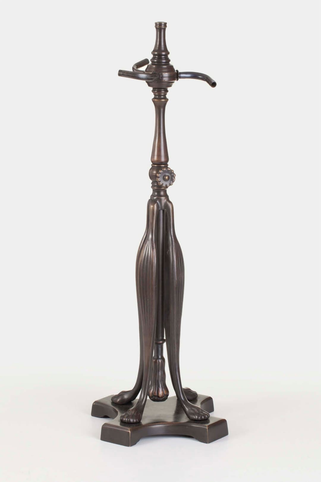 Lions Paw Decorative Lamp Base. Tiffany Odyssey Lamp Base. Metal Lamp ...