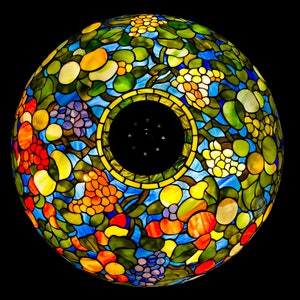 Fruit Lamp, Stained Glass Lamp, Fruit Arrangement, Home Decor, Home ...