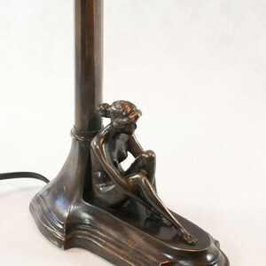 Nixe, Amber Lamp, Stained Glass Lamp, Tiffany Lamp, Amber Stone, Amber ...