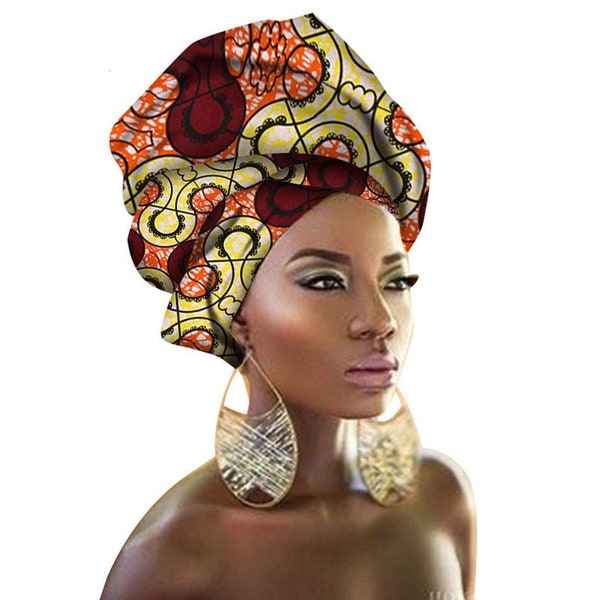African Head Scarf - Etsy