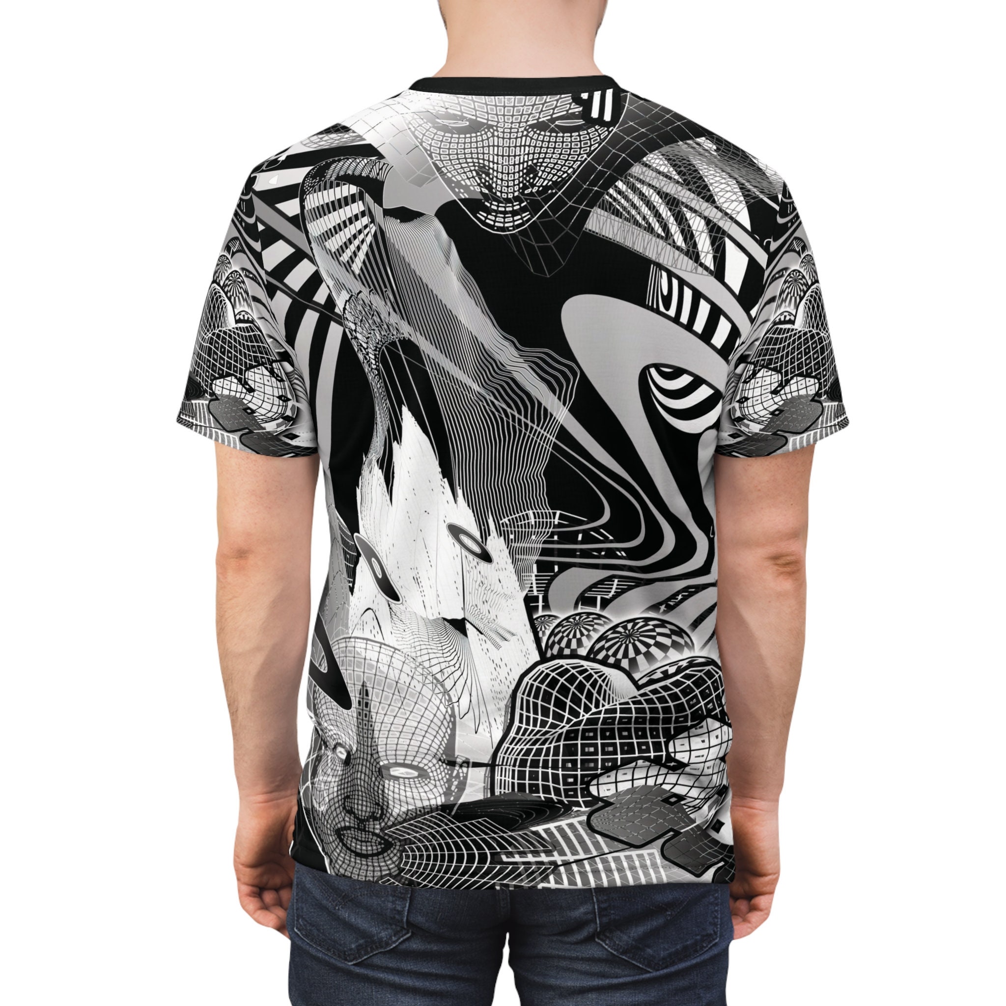 Glitchcore Explosion Cyberpunk Shirt for Digital Nomads Futuristic ...