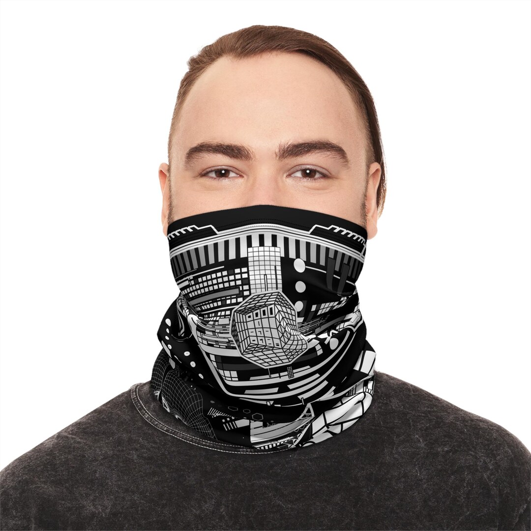 Neck Gaiter, Alien Hieroglyphic Collective Consciousness ...
