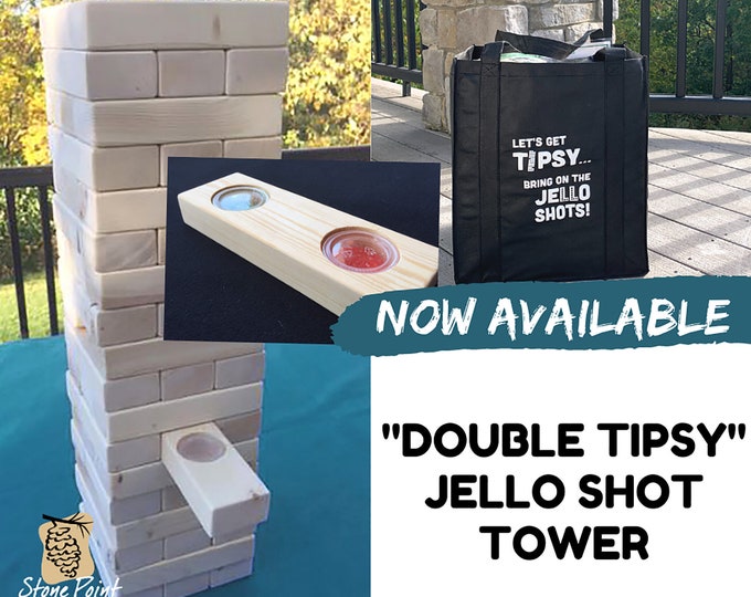 Double Tipsy Jello Shot Tower - Etsy