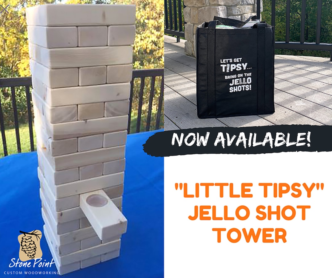 Little Tipsy Jello Shot Tower - Etsy