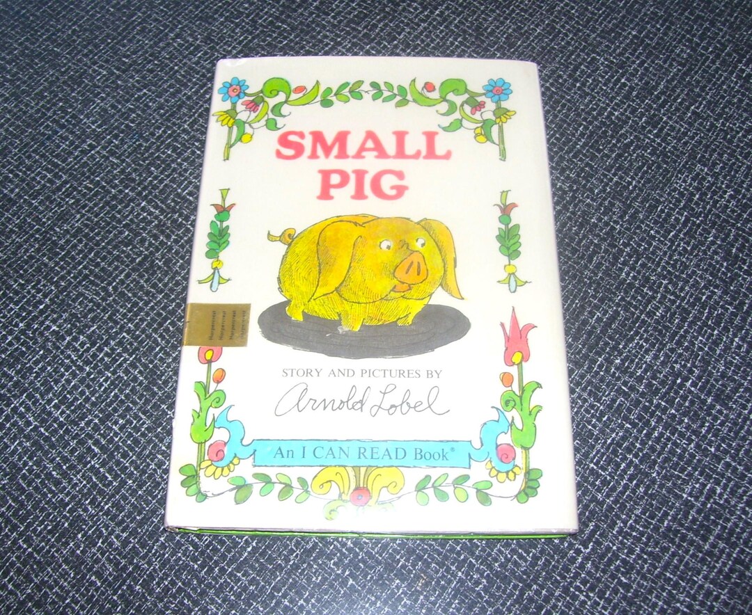I Can Read Book Small Pig by Arnold Lobel HC/DJ Ex Lib 1960s - Etsy