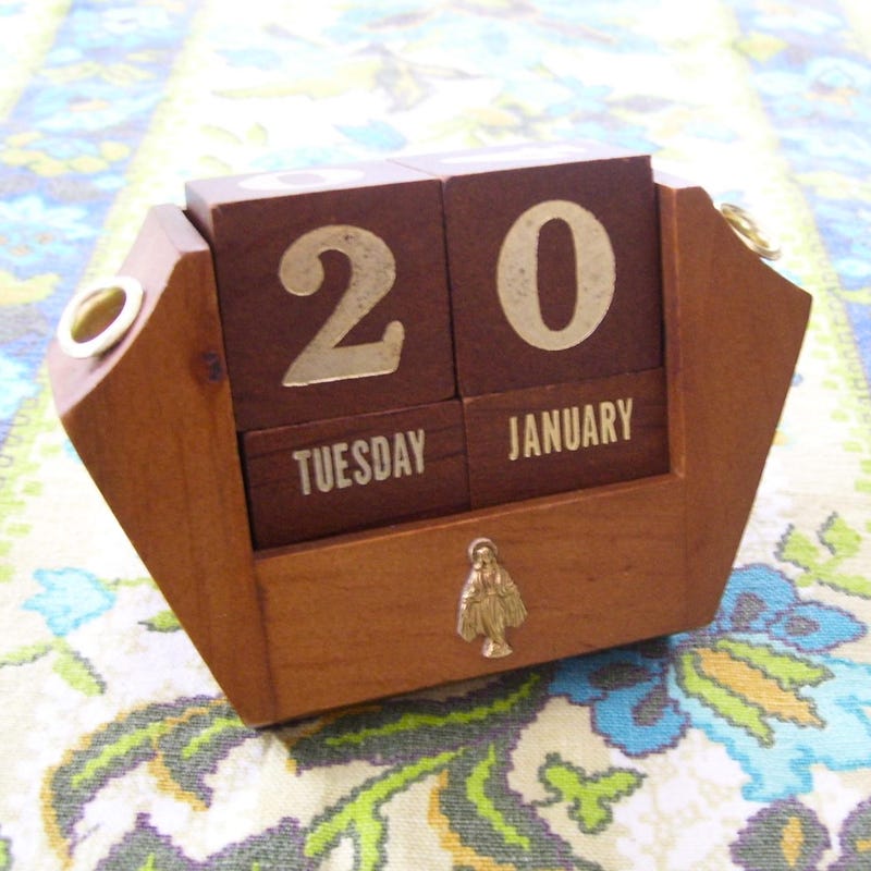 Block Calendar - Etsy