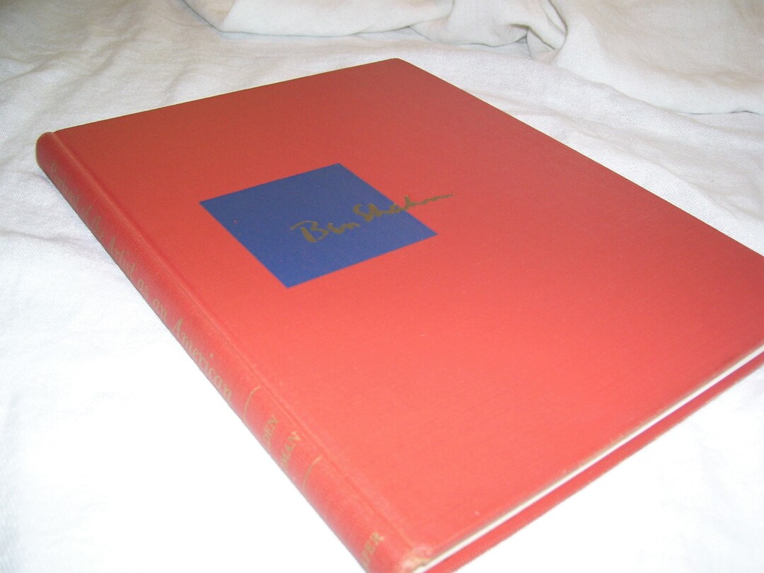 Ben Shahn Portrait of the Artist as an American Shahn Bigoraphy HC 1951 ...