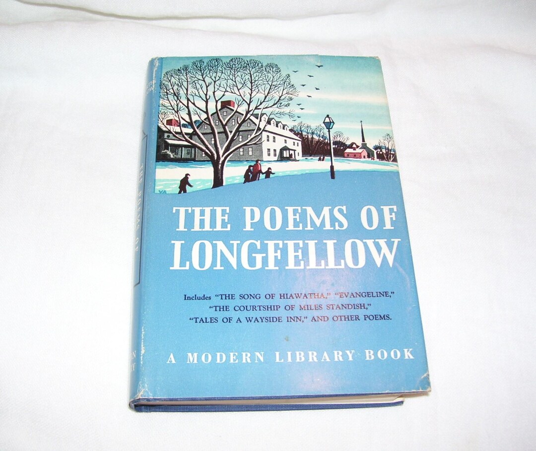 The Poems of Longfellow Modern Library Hc/dj Vintage - Etsy