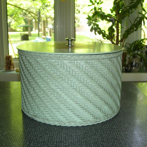 Wicker Sewing Box - Etsy