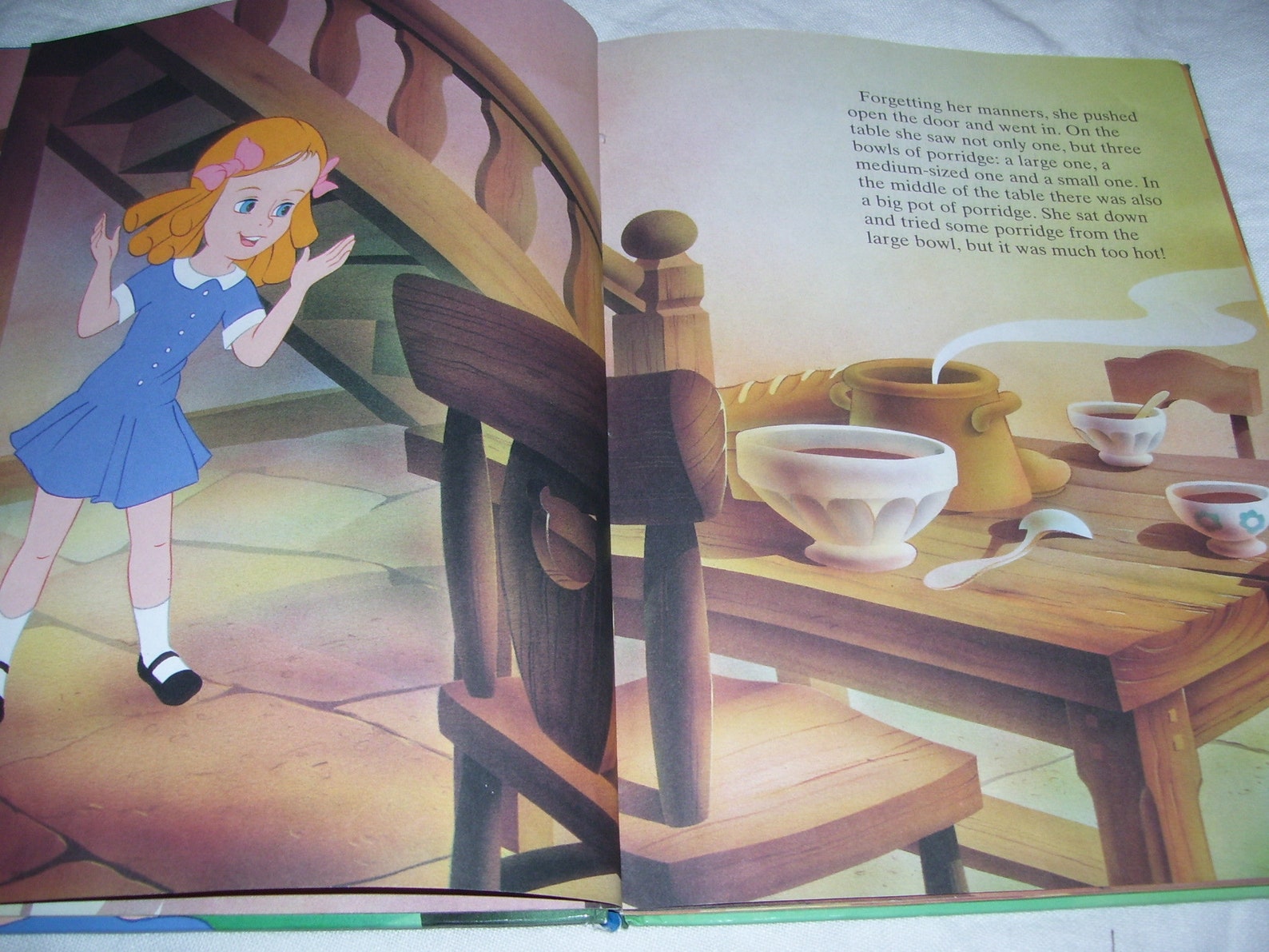 Van Gool's Set of 2 Goldilocks and the Three Bears and the - Etsy